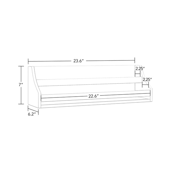 Display your favorite stories on RiverRidge® wall bookshelves (2-pack ...