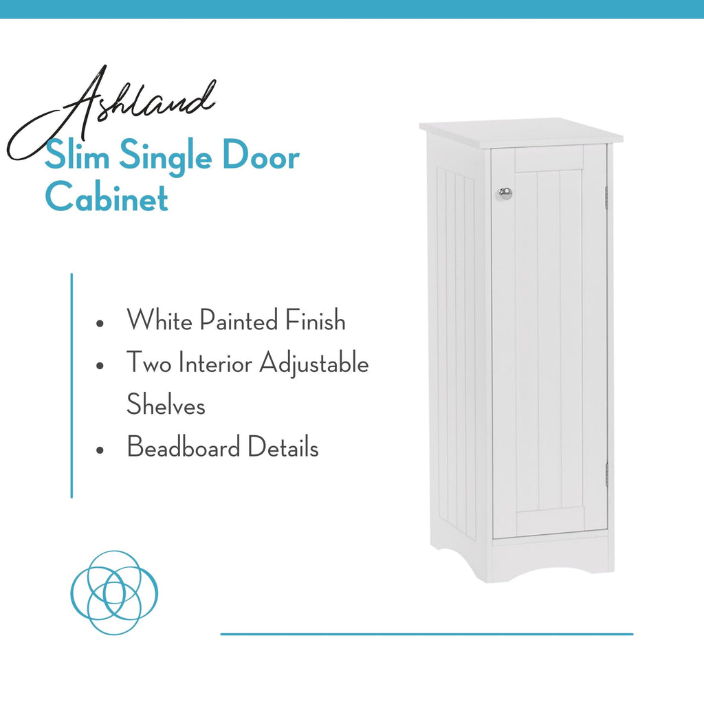 Ashland Slim Single Door Cabinet – RiverRidge® Home