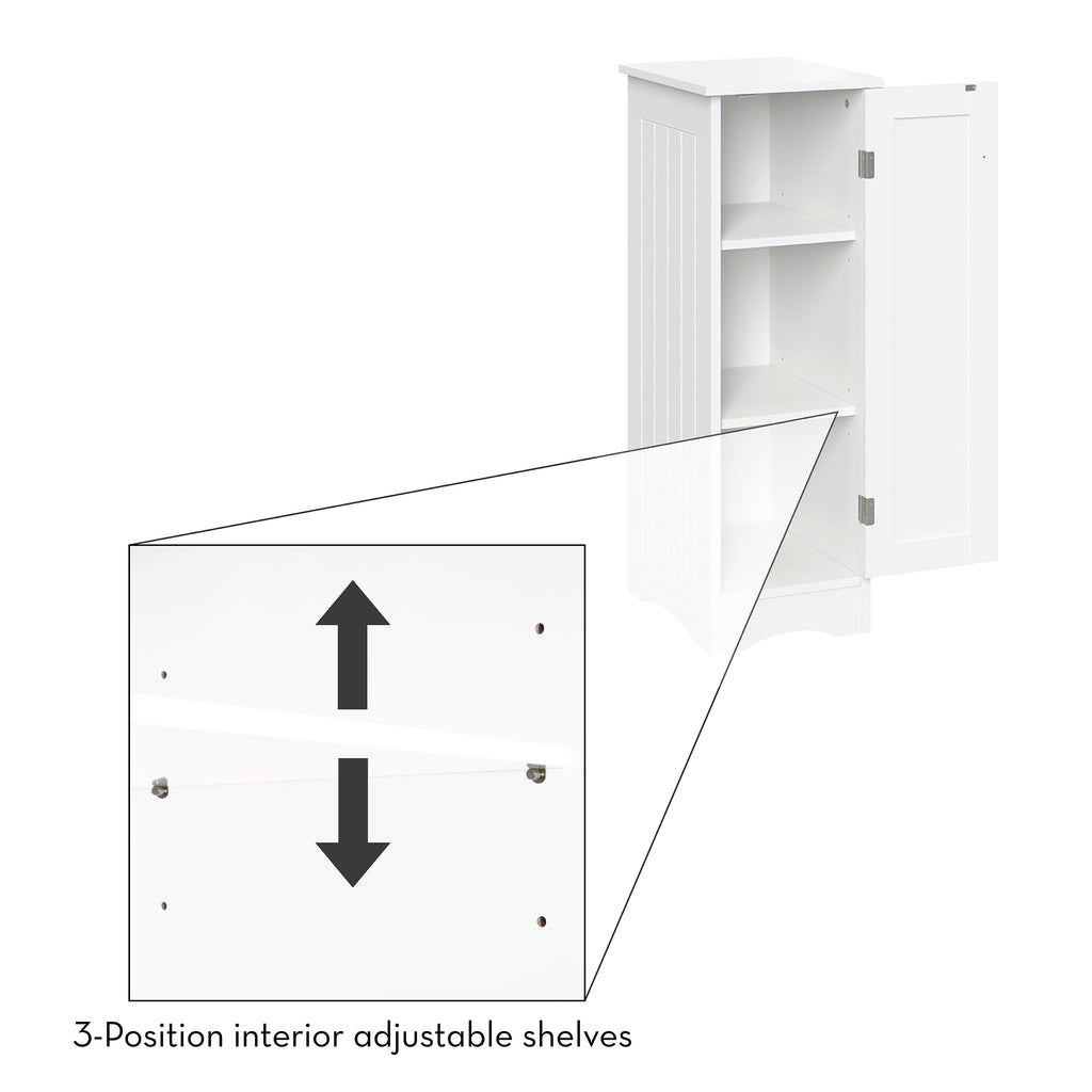 Ashland Slim Single Door Cabinet – RiverRidge® Home