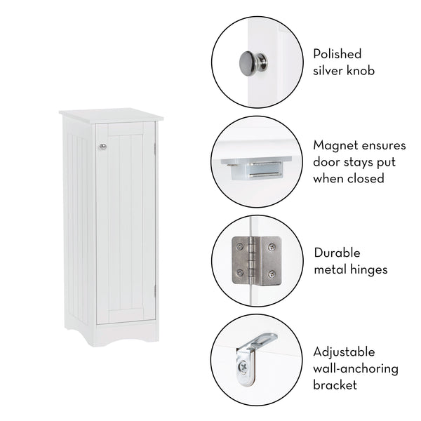 Ashland Slim Single Door Cabinet – RiverRidge® Home